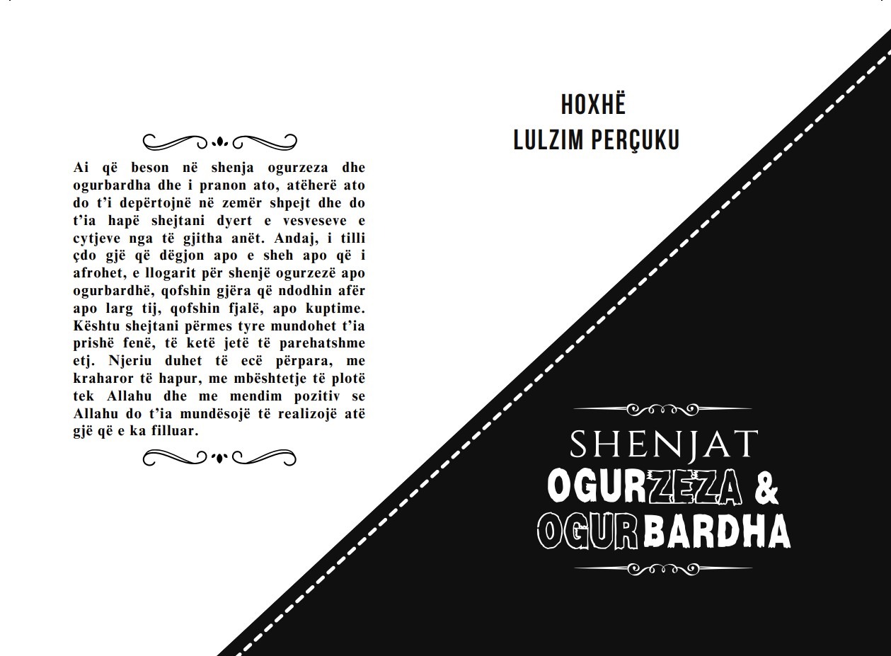 Shenjat ogurzeza dhe ogurbardha – Libër në PDF | Qendra Udhëzimi